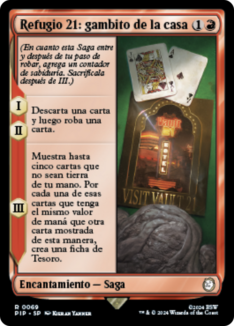 Refugio 21: gambito de la casa (Vault 21: House Gambit) · Fallout (PIP ...