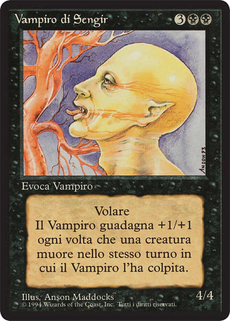 Vampiro di Sengir (Sengir Vampire) · Foreign Black Border (FBB) #129 ...