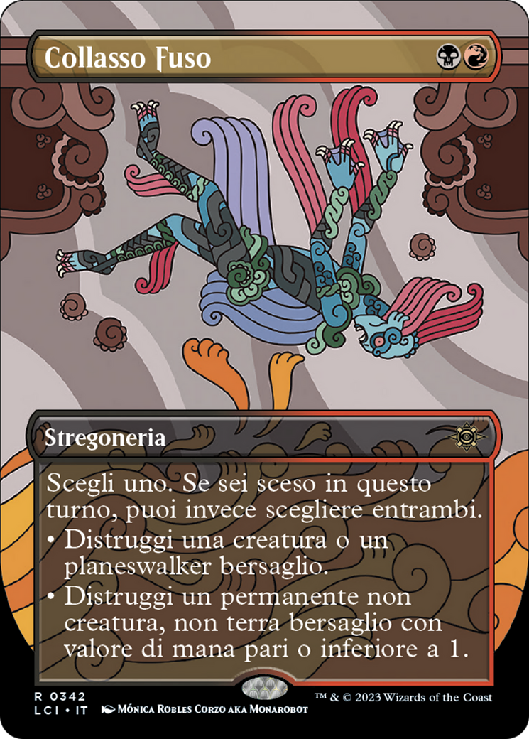 Collasso Fuso (Molten Collapse) · The Lost Caverns of Ixalan (LCI) #342 ...