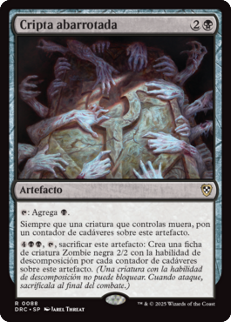 Cripta abarrotada (Crowded Crypt) · Aetherdrift Commander (DRC) #88 ...