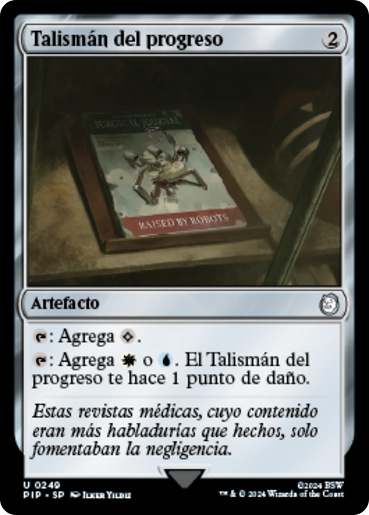 Talismán del progreso (Talisman of Progress) · Fallout (PIP) #249 ...