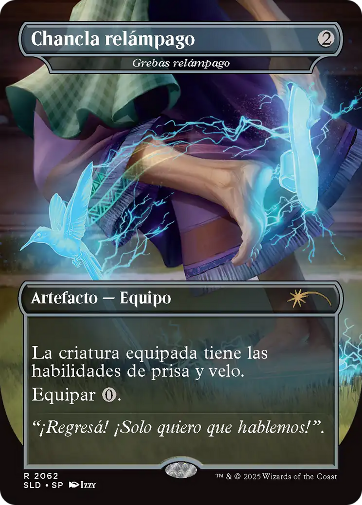 Grebas relámpago (Lightning Greaves) · Secret Lair Drop (SLD) #2062 ...